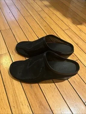 Hopp | Shoes | Hopp Studios Nana Mesh Mules In Black | Poshmark